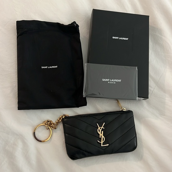 Yves Saint Laurent | Bags | Ysl Keychain Wallet | Poshmark